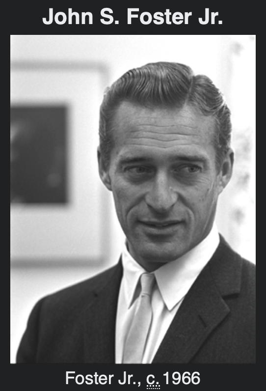 Remembering John S. Foster Jr.: A Key Figure in Nuclear Deterrence ...