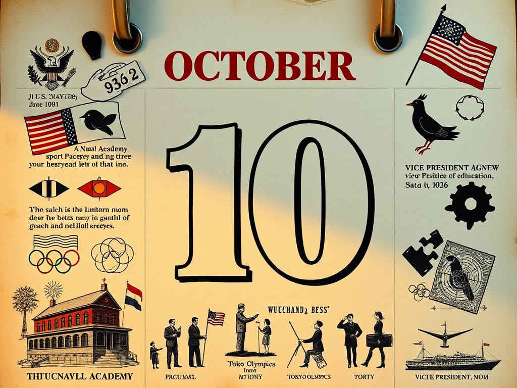October 10 in History: Key Milestones and Cultural Impact – benandsteve.com